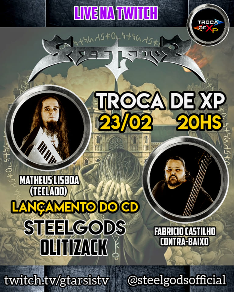 Steelgods: Álbum “Olitizack” terá livro ilustrado; confira detalhes da ...